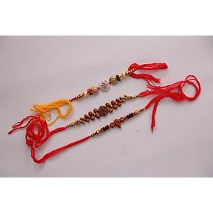 Moli Dhagha Moli Thread in Set Gift Set Red Moli Dhagha Pack of 3, Multi