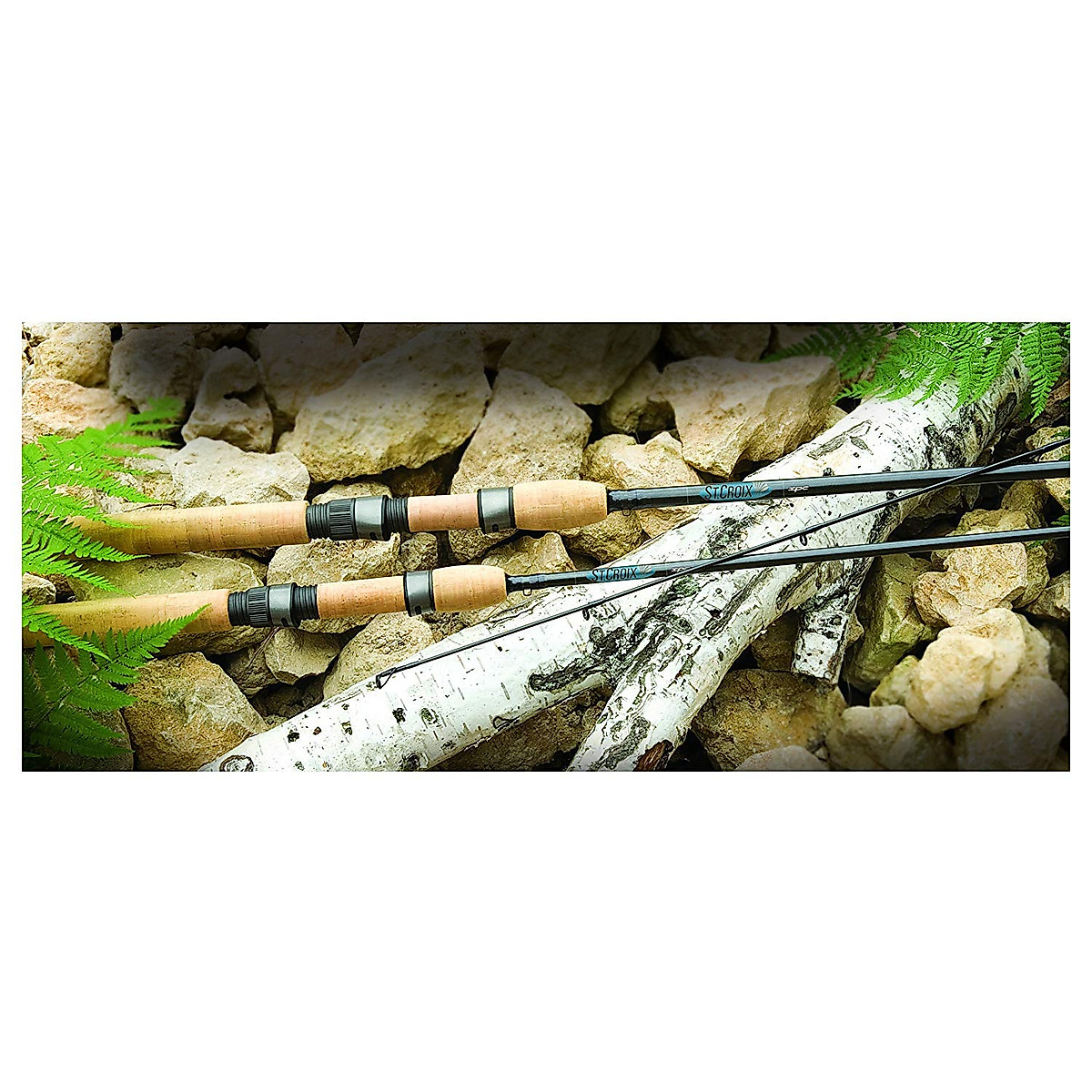 St. Croix Rods Avid Series Spinning Rod carbon pearl, 5'6" - Feet