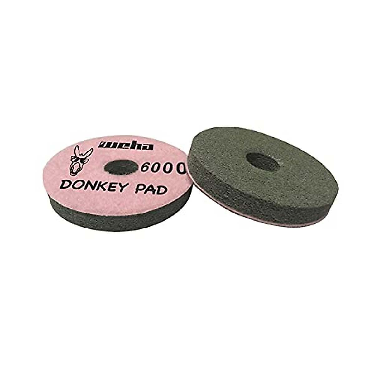 Weha 4 inch Donkey Quartz Face Polish Surface Polishing Pad - 6000 Grit