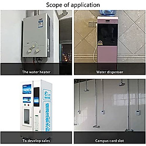 kobeIeen Water Meter Water Meter Industrial for Flowmeter 1 Inch Water