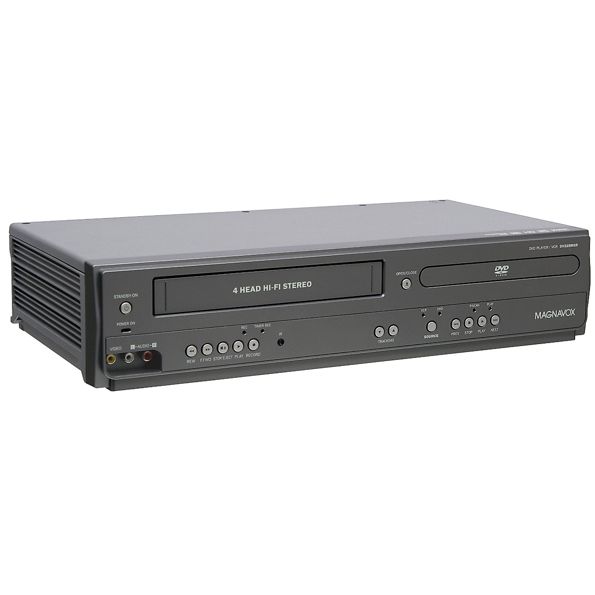 Magnavox DV225MG9 DVD Player and 4 Head Hi-Fi Stereo VCR (Renewed)