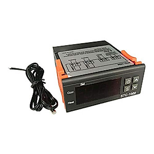 110V Universal STC-1000 Digital Temperature Controller Thermostat w/Sensor AC