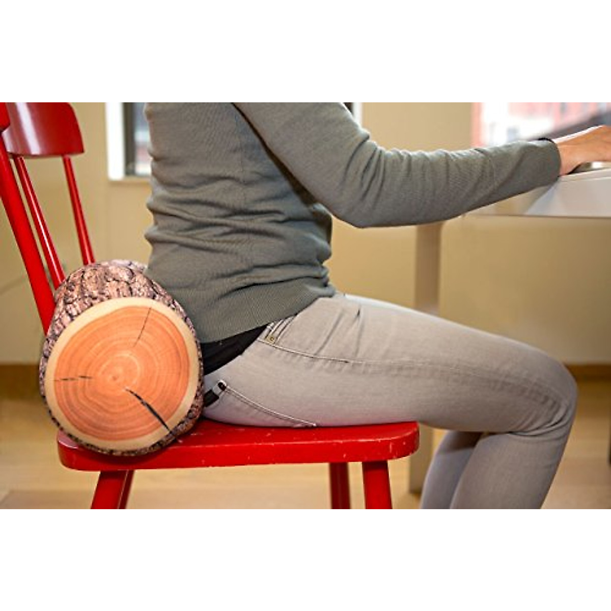 Kikkerland Log Micro Bead Head Cushion