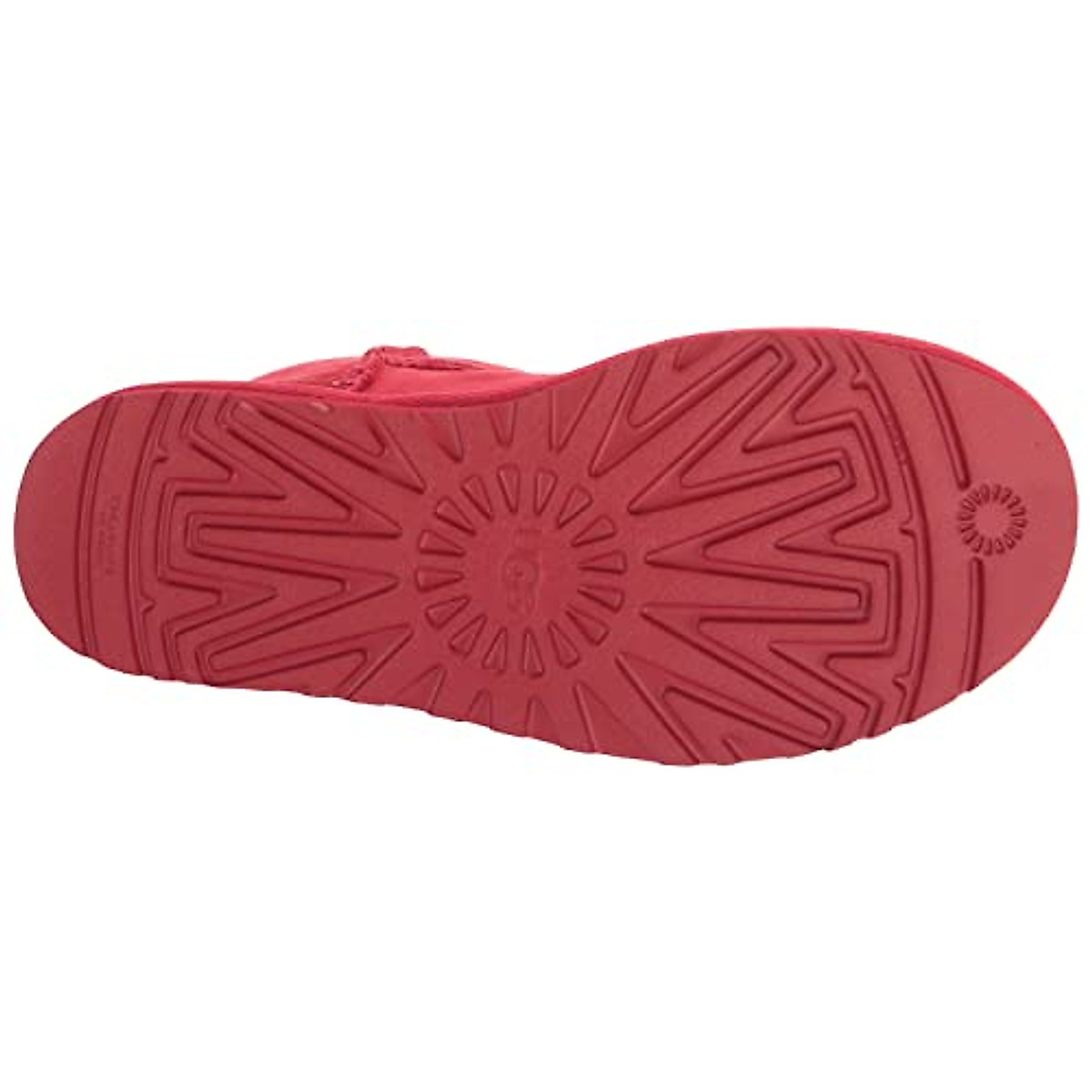 UGG Men's Classic Mini Boot, Samba Red, Size 10