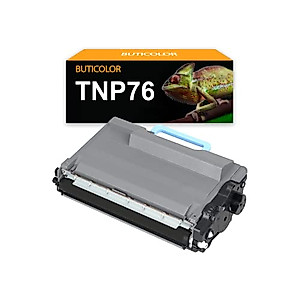 buticolor Remanufactured TNP75 TNP76 Black Toner Cartridge AFC0032 AFC0033 Replacement for Konica Minolta Bizhub 4000i 5000i Printers(1-Pack)