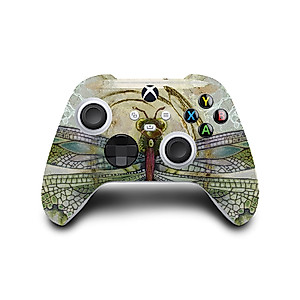 Head Case Designs Officially Licensed Stephanie Law Damselfly 2 Art Mix Vinyl Sticker Gaming Skin Case Cover Compatible with Xbox Series S Console and Controller Bundle