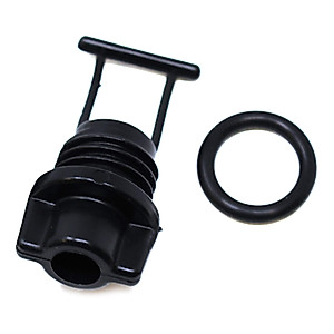 JSP Manufacturing Universal Kayak Plastic Drain Plug and Base Assembly Kit for Pelican Kayaks/Lifetime Kayaks/Wilderness System (1)