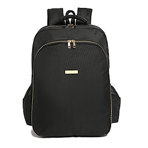 NIHANEH Portable Backpack for Clippers and Supplies Hair Clippers Organizer Bag Large Clipper Bags for Barbers Travel Bag for Hairstylists Tools (BLACK)