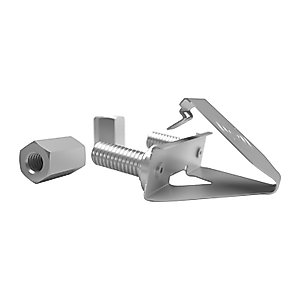 PATCHBOX/dev/Mount - Cage Nut Alternative - Toolless Installation Device Mount Screws for Patch Panel, Computer Cabinet, Server, Network Racks - Compatible with 19” Rails, Supports 15kg - Pack of 50