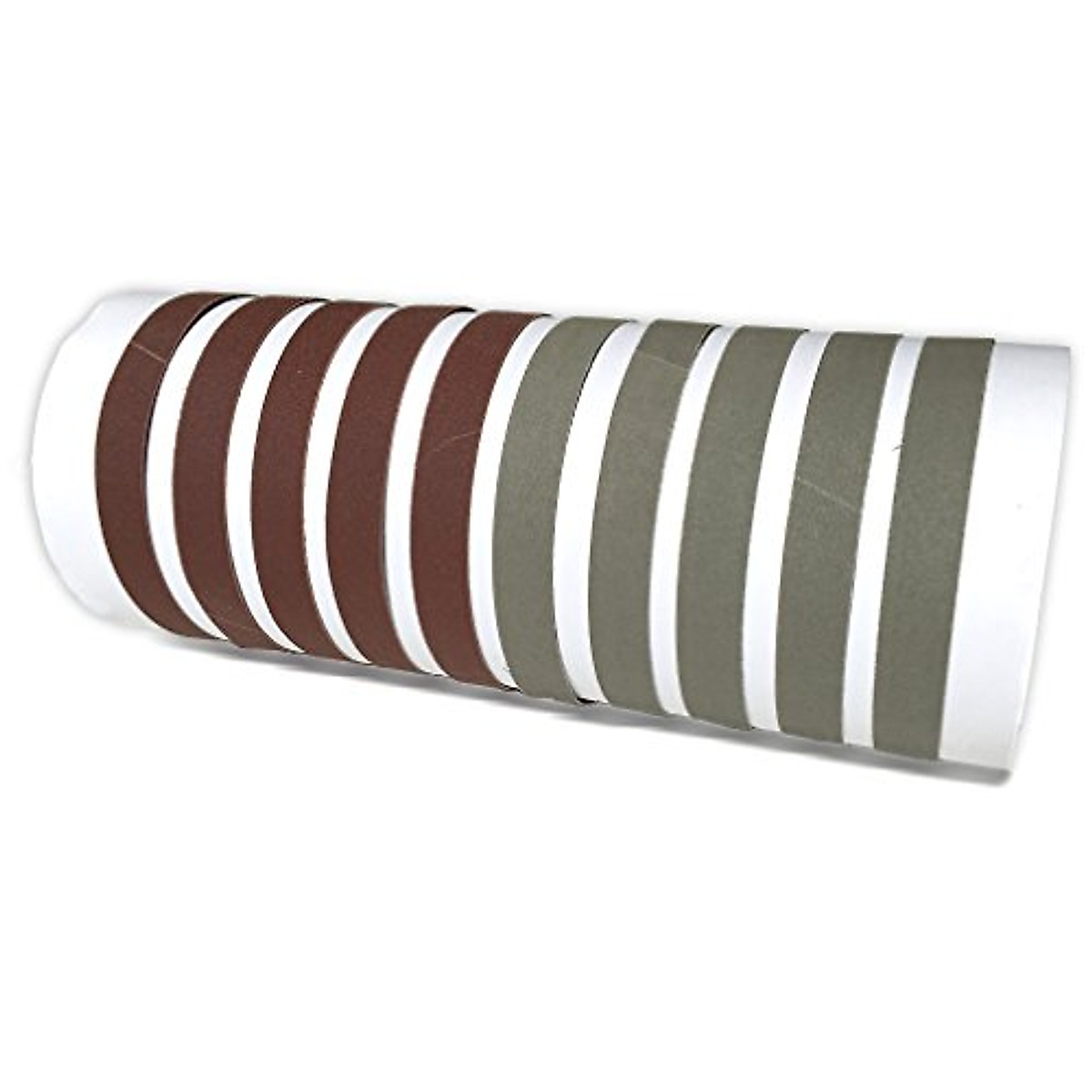 Red Label Abrasives 3/4 X 12 Inch 800/5000 Fine/Ultra Fine Grit Knife Sharpener Sanding Belts, 10 Pack Assortment (Compatible with Work Sharp Ken Onion)