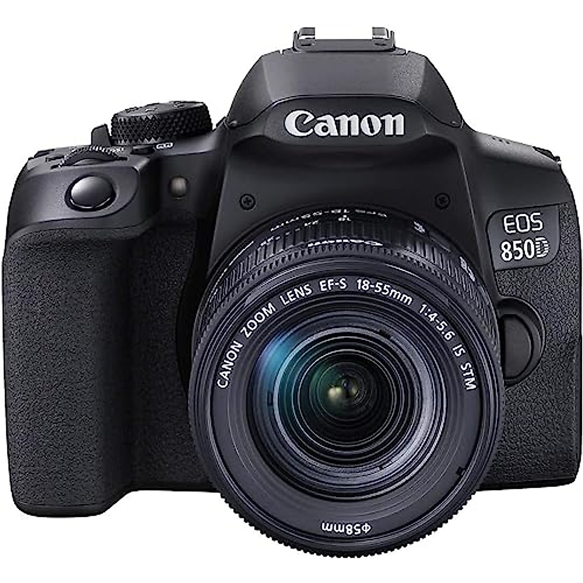 Canon EOS 850D (T8i) DSLR Camera EF-S 18-55mm f/4-5.6 is STM Lens Bundle, Starter Kit with (Gadget Bag, Digital Slave Flash, 192Gb Memory, 50" Tripod and More) (Renewed)