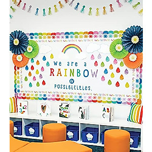 Schoolgirl Style - Hello Sunshine | We Are a Rainbow of Possibilities Bulletin Board Set