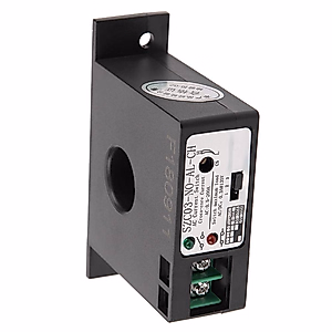 Akozon Current Sensing Switch Normally Open Current Sensing Switch Adjustable AC 0.5-200A SZC03-NO-AL-CH