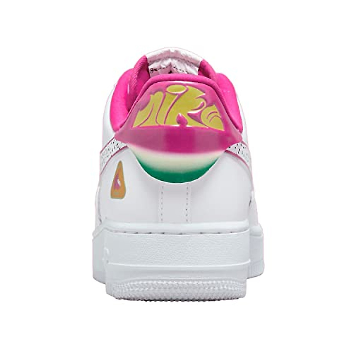 Nike Women's Air Force 1 '07 Shoes, White/White-pink Prime, 10