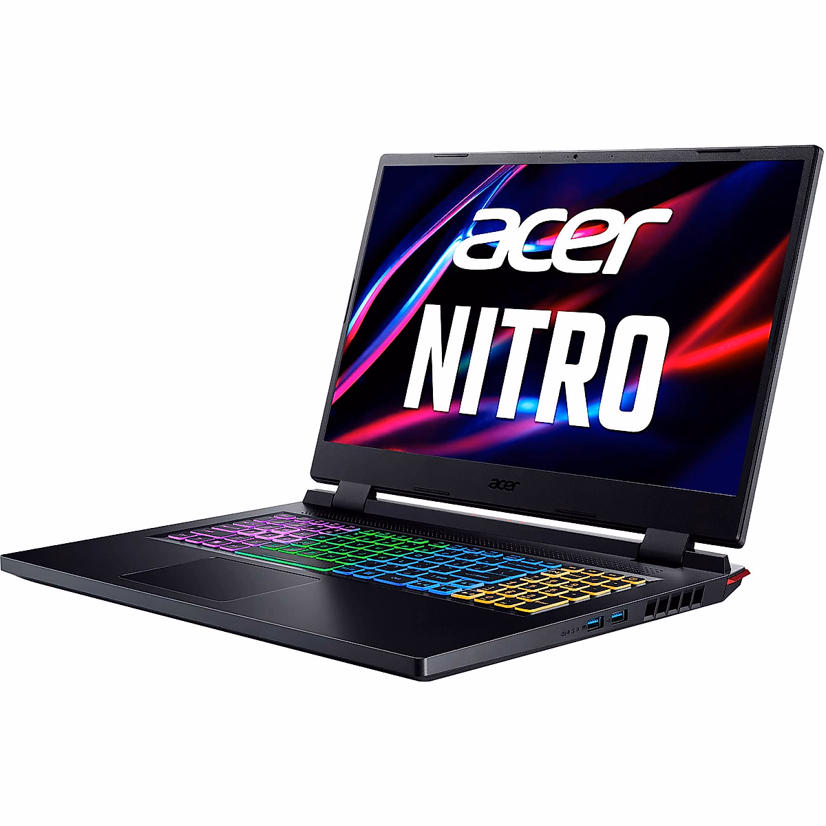acer Newest Nitro 5 Flagship Gaming Laptop: 17.3" FHD 144Hz IPS Display, Intel Gaming H 12-Core i5-12500H, 64GB RAM, 1TB SSD, 4GB RTX 3050, WiFi-6, Backlit-KYB, DTSX Audio, CoolTech, Win11, TF