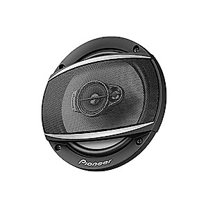 PIONEER TS-A652F A Series 6-1/2" 3-Way, 320 W Max Power, Carbon/Mica-Reinforced IMPP Cone, 11mm Tweeter and 1-5/8" Cone Midrange - Coaxial Speakers (Pair)