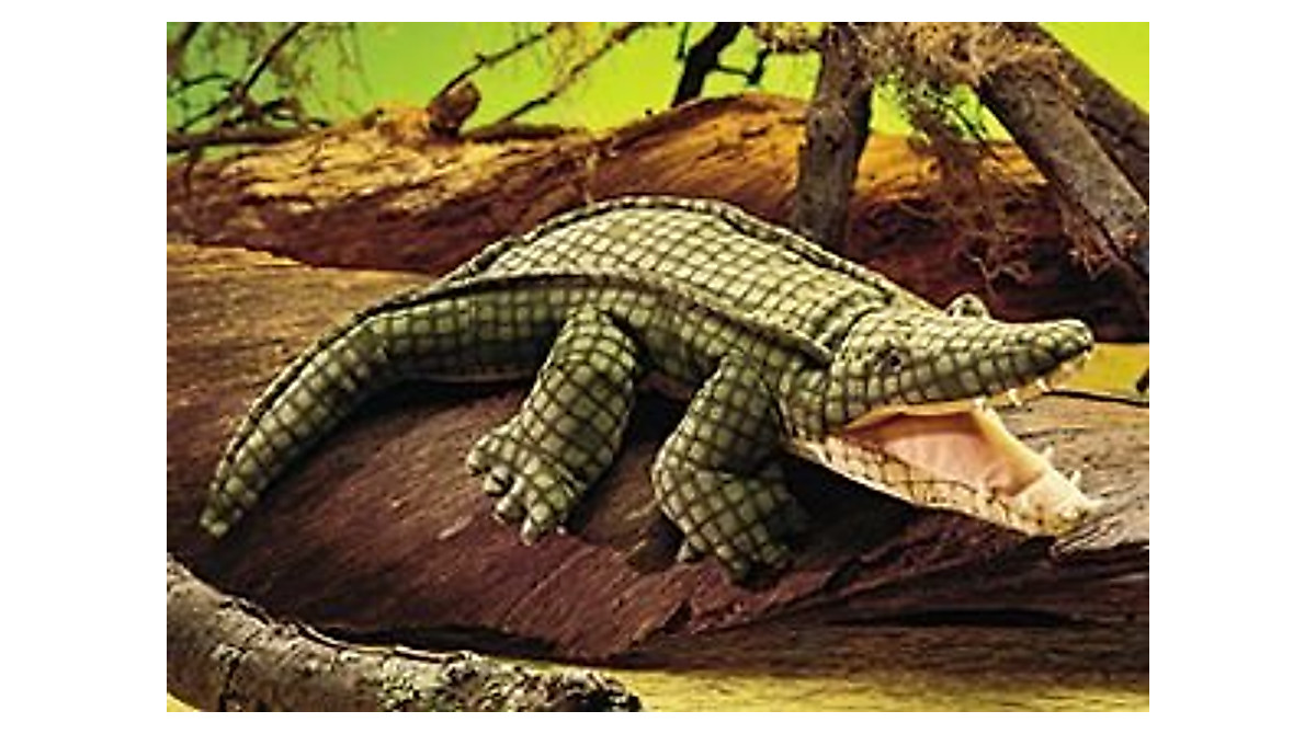 Folkmanis Alligator Hand Puppet: Realistic Fun for Kids!
