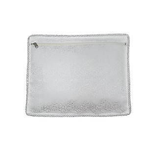 Ateret Judaica Tallit Bag & Tefillin Bag Set for Jewish Prayer Shawl & Tefillin | with Flowers Classic Design Zippered Jacquard Fabric | Include PVC Protection Plastic Cover (Flowers Classic Design)