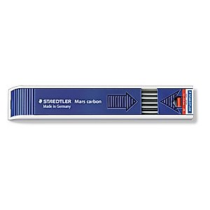 Staedtler Mars Carbon Lead, 2mm, 2H, 12 Lead
