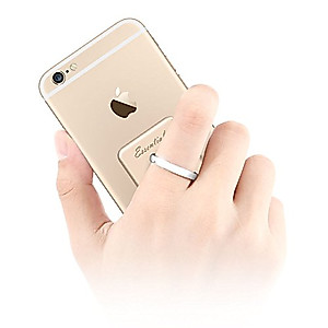 Bunker Ring Essentials BUESMI Bunker Ring Holds iPhone, iPad, iPod, Galaxy, Xperia, Smartphone, Tablet PC with One Finger, Drop Prevention, Stand Function (Mint)