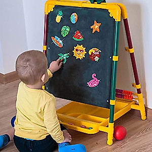 BABORUI 12Pcs Hawaii Diamond Painting Magnets, Beach Fridge Magnet Diamond Painting Kits for Adults Kids Toddlers, Small Magnets Diamond Art Kits for Crafts Home Decor