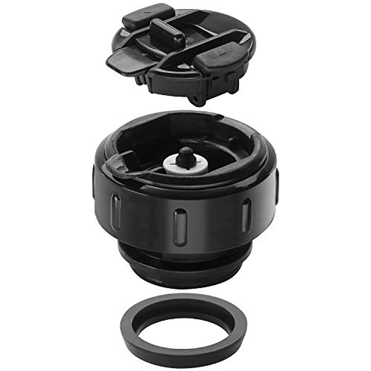 Zwilling 1007756 Vacuum Flask 1 Litre Black, 18/8 stainless steel