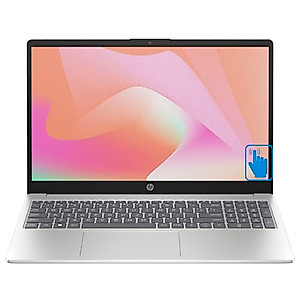HP 15t 15.6" Touchscreen IPS FHD Display Laptop (Intel i7-1355U 10-Core 1.70GHz, 16GB RAM, 1TB PCIe SSD, Intel UHD, Backlit KYB, FP, WiFi 6, BT 5.3, HD Webcam, Win 11 Home) with Dockztorm Dock