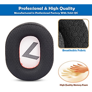 DowiTech Thickened Headphone Earpads Replacement Headset Ear Pads Compatible with Plantronics Voyager 8200 UC/Backbeat Pro2 Stereo Bluetooth Headphones