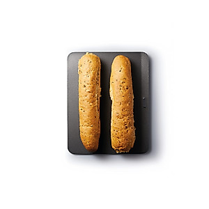 MasterClass KCMCHB4 Baking Sheet with PFOA Free Non Stick and Insulated Design, Heavy Duty Carbon Steel, 35 x 28 cm, Grey