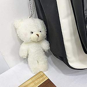 Womens Backpack with Cute Accessories 2 IN 1 Travel Backpack Shoulder Bag Handbag Laptap Bag (blue)