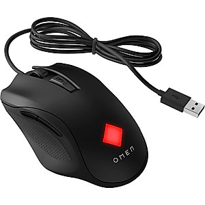 HP OMEN Vector Essential Gaming Mouse with Lightweight Ergonomic Design and RGB Lighting | OMEN Command Center Software (8BC52AA#ABL)