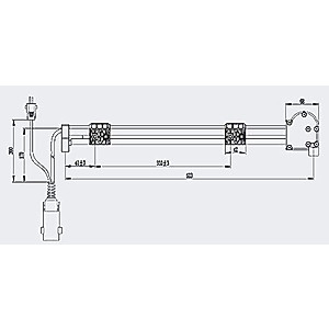 Fruhdi Power Recliner Mulin Motor Model ML18-017 Lift Chairs Actuator Kit Replacement