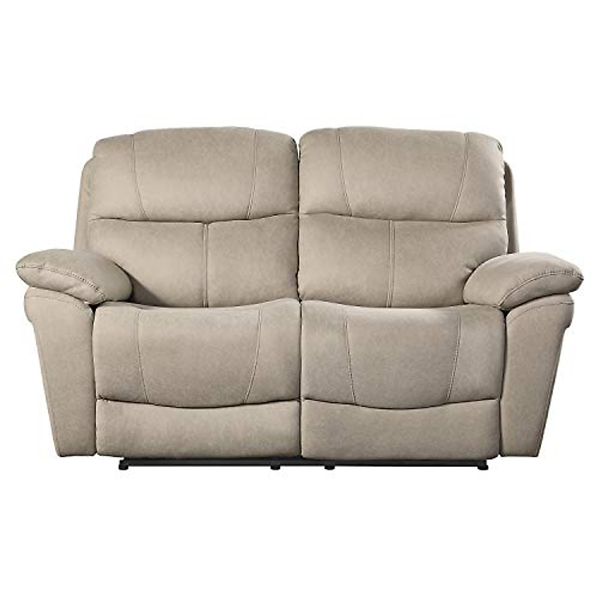 Lexicon Lapointe Wall-Hugger Power Double Reclining Loveseat, Tan