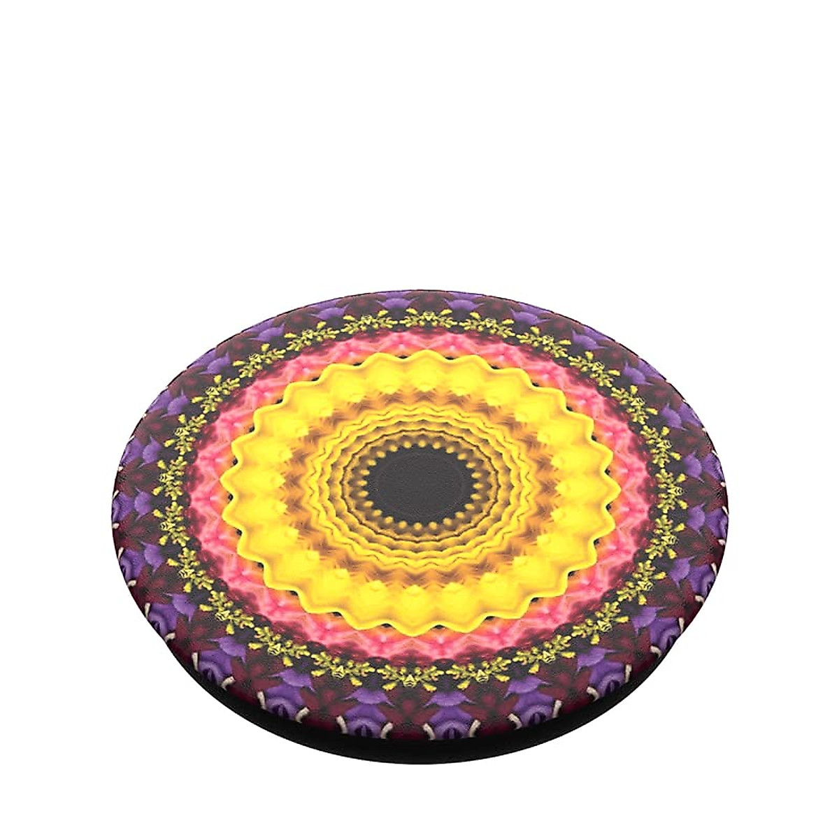 PopSockets PopGrip: Phone Grip and Phone Stand, Collapsible, Swappable Top (Lantana Warp)