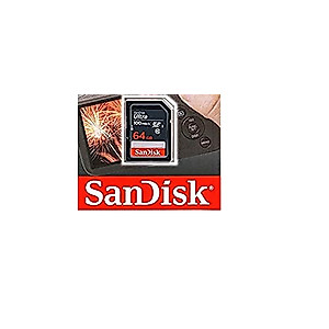 SanDisk 64GB Ultra SDXC UHS-I Memory Card - 100MB/s, C10, U1, Full HD, SD Card
