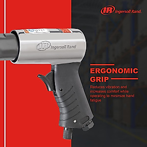 Ingersoll Rand 114GQC Quick Change Air Hammer 3-Piece Chisel Set, 3500 BPM, 2-5/8" Stroke, .401 Shank