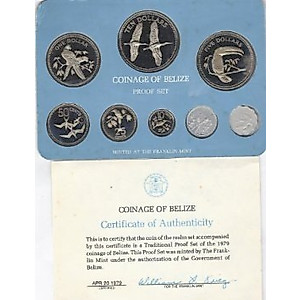 Coinage of Belize 1979 Proof Set