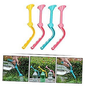 Yardwe 20 pcs watering device bottle cap watering succulants watering bottle nozzle water bottle watering spout seedling succulent plants Plant Watering Nozzle flowers sprinkler plastic