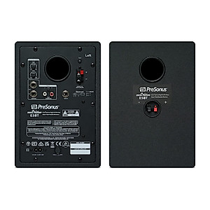 PreSonus Eris E5 BT-5.25" Near Field Studio Monitors with Bluetooth, 100W Power, Subwoofer Output, Plus Balanced and Unbalanced Inputs