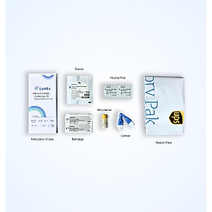 at-Home Cholesterol and Lipid Health Test Kit for Men & Women | 9-in-1 Blood Cholesterol Test | Accurate Results in 2 Days | CLIA Certified Labs