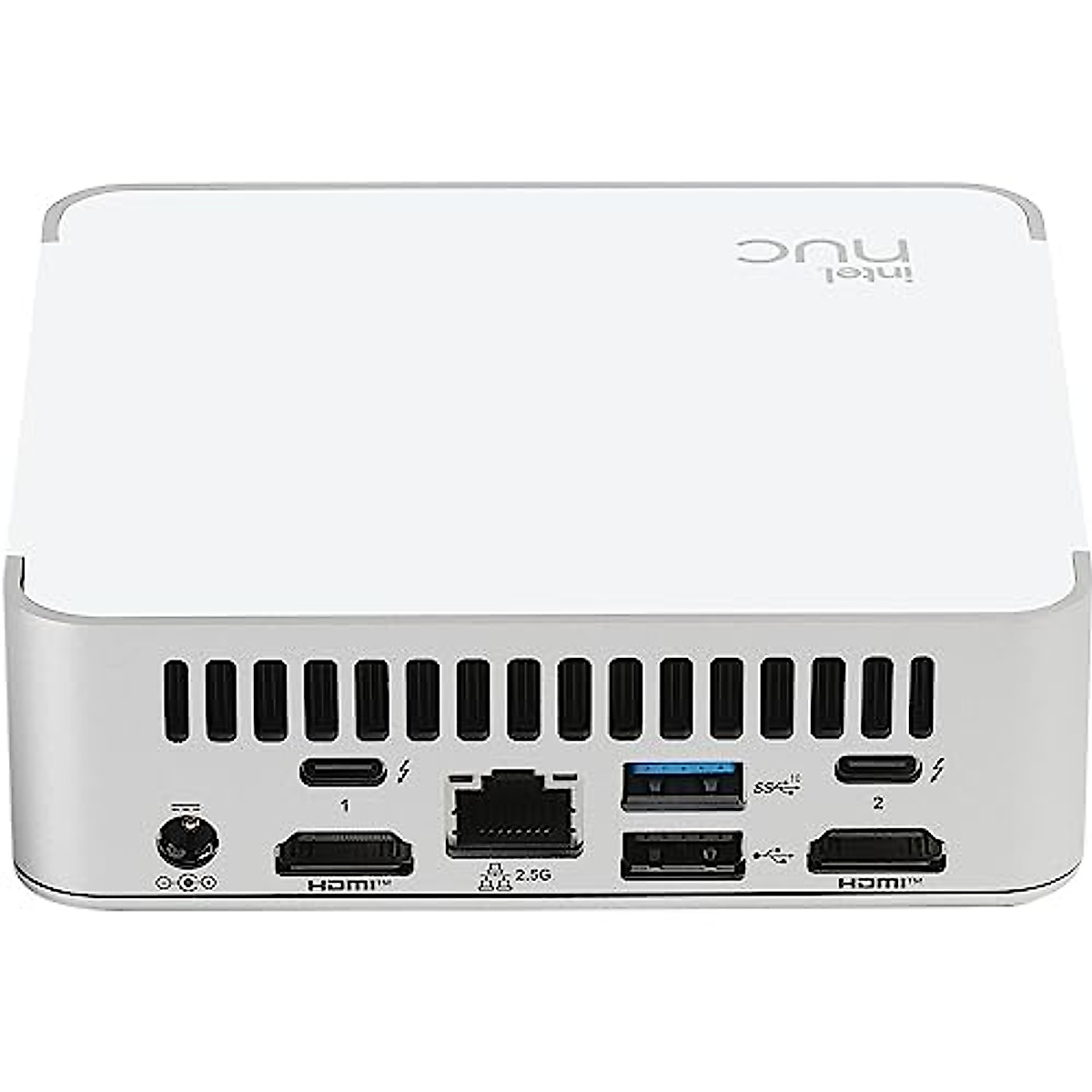 Intel 2023 NUC 13 Pro Kit NUC13ANBi5 Vivid Canyon Mini PC Desktop, 13th Gen 12-Core i5-1340P, 64GB DDR4 RAM, 2TB PCIe SSD, WiFi 6, Bluetooth 5.3, White, Windows 11 Pro, BROAG Cable