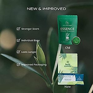 Body Restore Shower Steamers Aromatherapy (15 Packs x 2) - Gifts for Mom, Gifts for Women and Men, Shower Bath Bombs, Citrus Grove, Tea Tree Essential Oil, Stress Rel