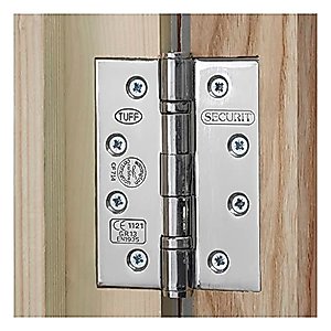 Trend Two-Part Skeleton Hinge Jig with Adjustable Blocks, Robust Carry Case & Guide Bush for Hinge Recess Cutting, Black, H/JIG/C