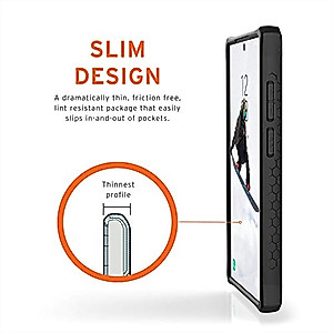 URBAN ARMOR GEAR UAG Compatible with Samsung Galaxy Note20 Ultra 5G Case [6.9-inch Screen] Rugged Lightweight Slim Shockproof Monarch Protective Cover, Black