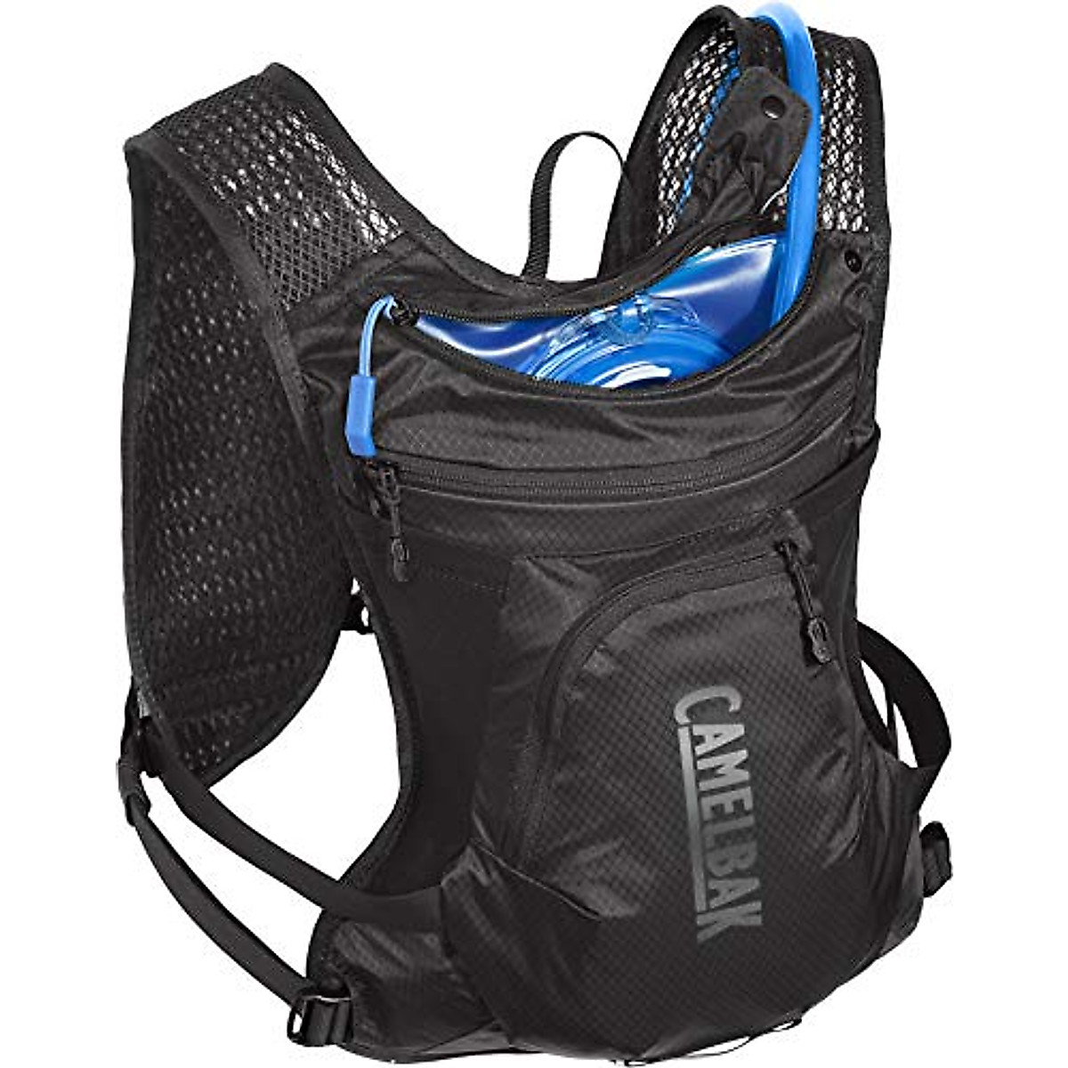 CamelBak Chase Bike Vest 50oz - Hydration Vest - Easy Access Pockets, Black