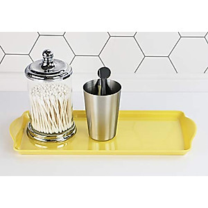Calypso Basics, Sandwich Melamine Tidbit Tray, Lemon