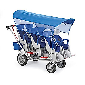 Children’s Factory AFB6850F Runabout 6 Passenger Stroller, Multi
