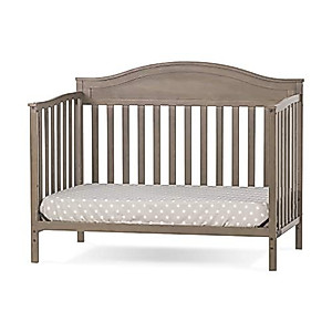 Child Craft Sidney 4-in-1 Convertible Crib, Baby Crib Converts to Day Bed, Toddler Bed and Full Size Bed, 3 Adjustable Mattress Positions, Non-Toxic, Baby Safe Finish (Dusty Heather)