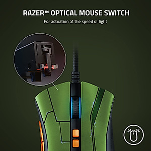 Razer DeathAdder V2 Gaming Mouse Halo Infinite Edition Certified (Renewed)