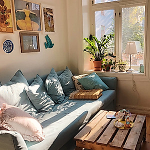 ZenBless Crystals Tree,7 Chakra Healing Crystals Tree Gaia Te Fiti Storage Tray Yoga Meditation Zen Home Decor Set Figurine Ornament Decoration Feng Shui Wealth Luck (Mother Earth Statue_Gold Tray)